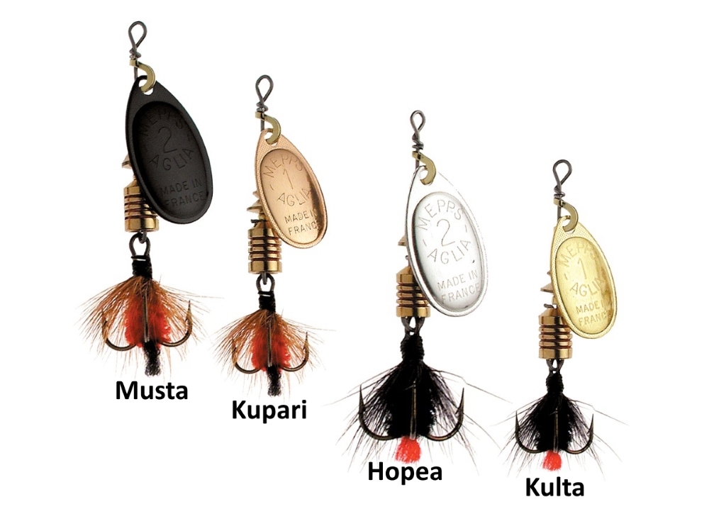Mepps Aglia Fly Spinner Several different options - Green Trail Oy webstore