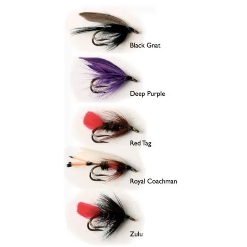 Wiggler Double -wet fly assortment - Green Trail Oywebstore