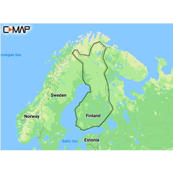C-MAP Finnish lake waters Y325 - Green Trail Oy webstore