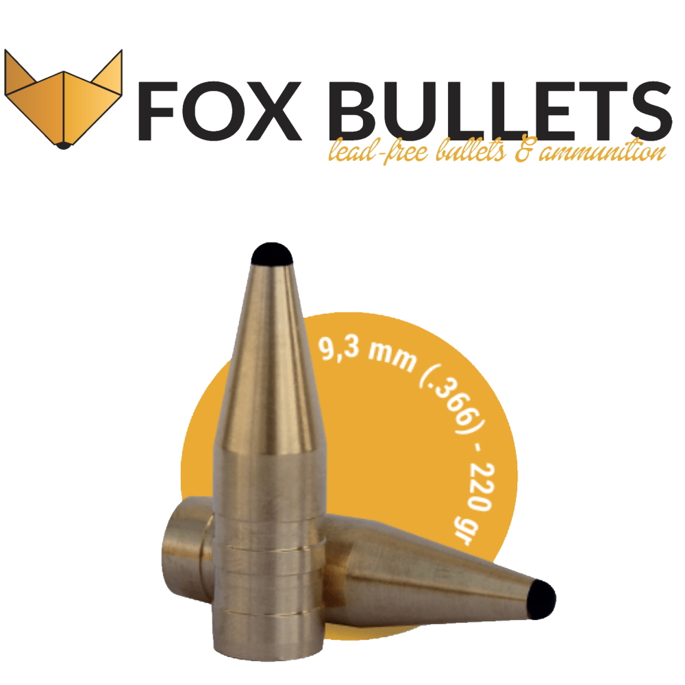 Fox Bullets Classic Hunter 9,3mm 220gr/14,2g 50pcs - Green Trail Oy ...