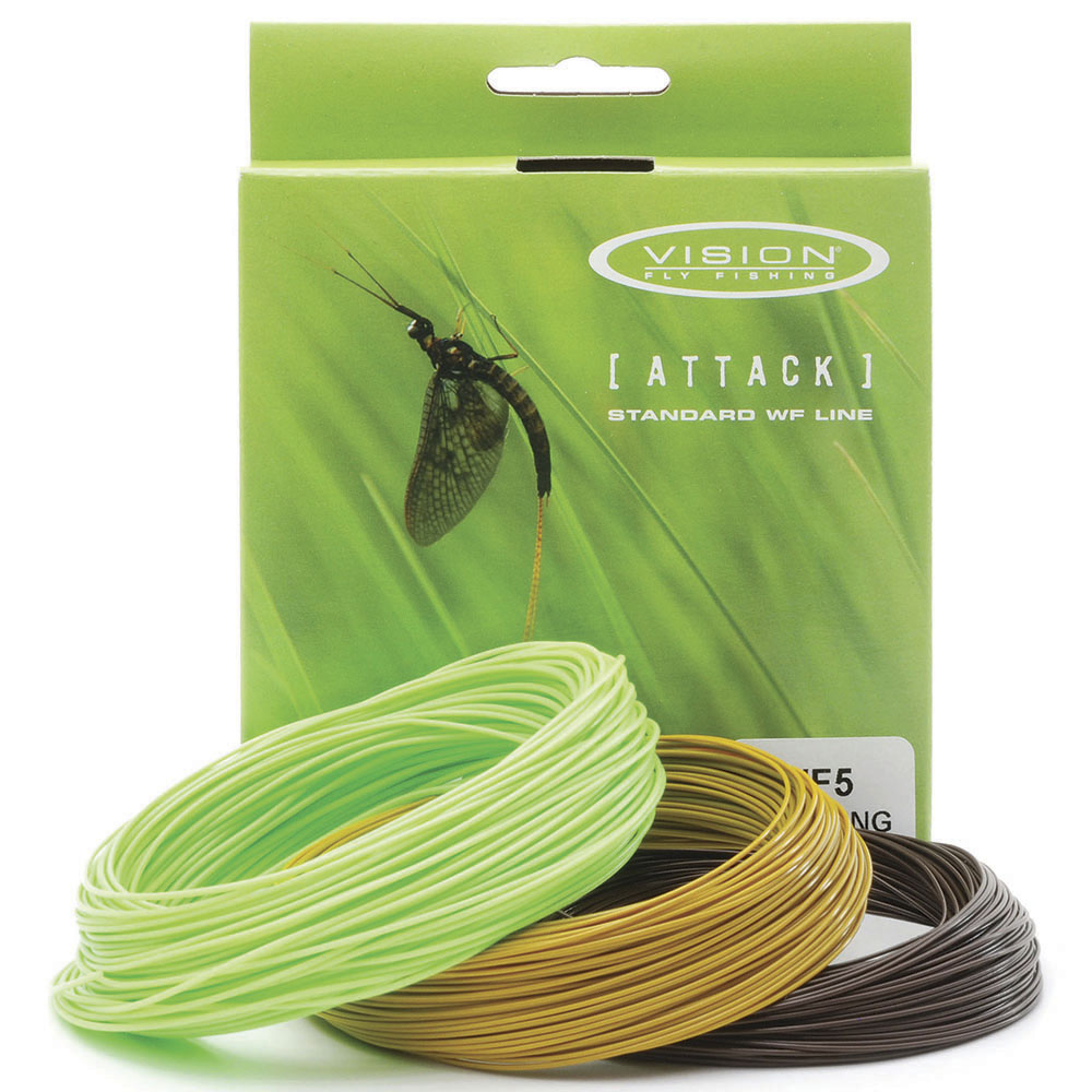 Vision Attack DT Fly Line - Green Trail Oy webstore