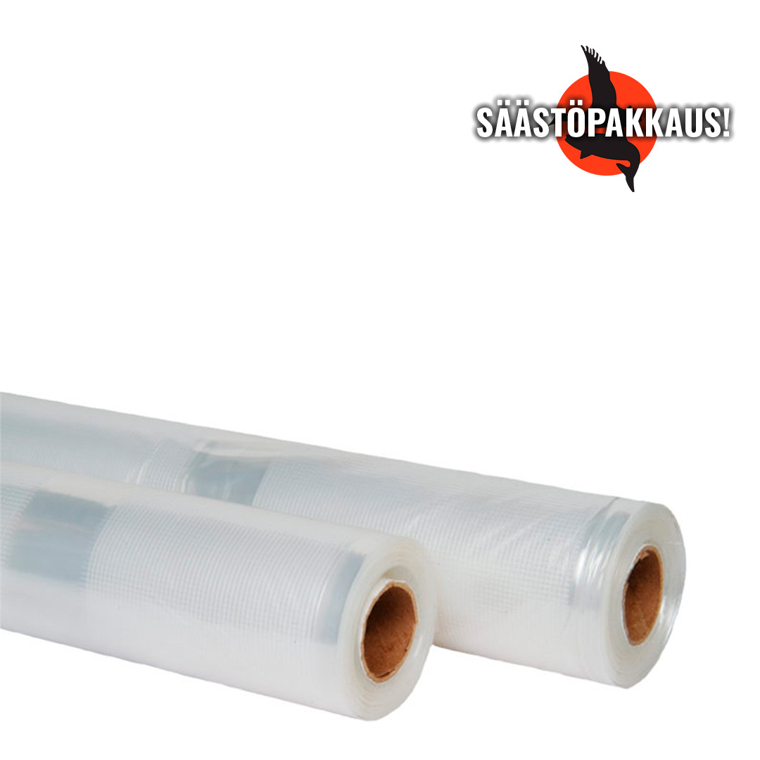 FoodMax Vacuum roll 22cm x 5m savings package 100m in total - Green Trail Oy webstore