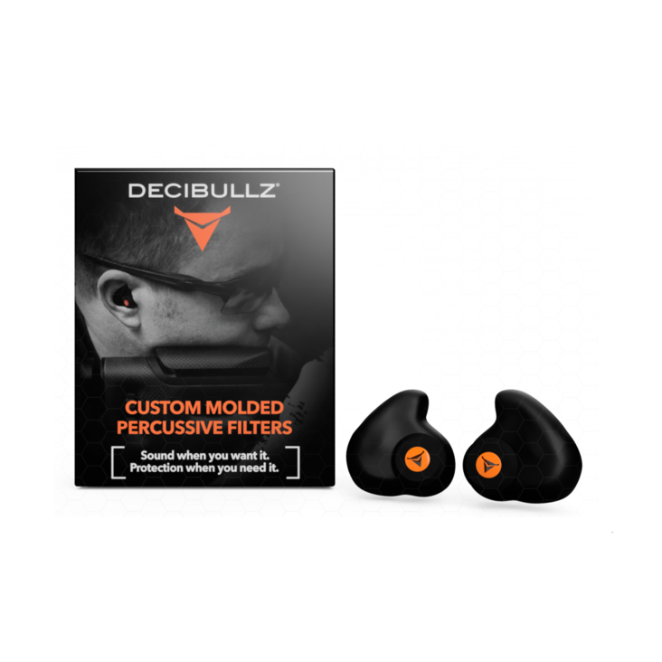 Decibullz customizable hearing protection with Percussive filter ...